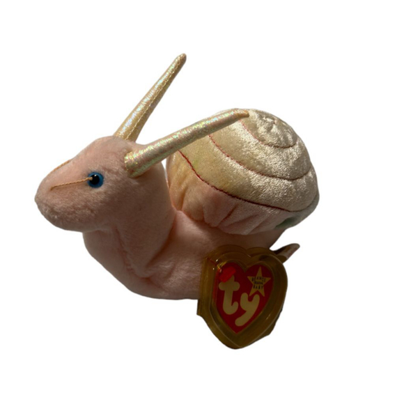 Ty | Toys | Ty Swirly The Snail Plush 9s Beanie Baby With Tag | Poshmark